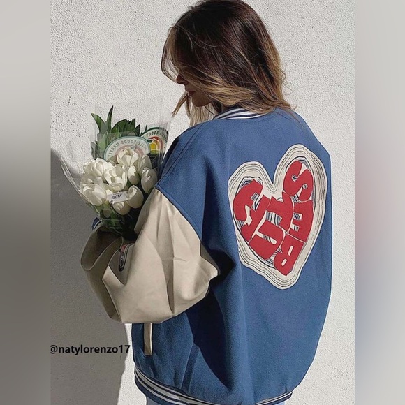 Aelfric Eden | Jackets & Coats | Nwt Aelfric Eden Letter Love Foaming ...